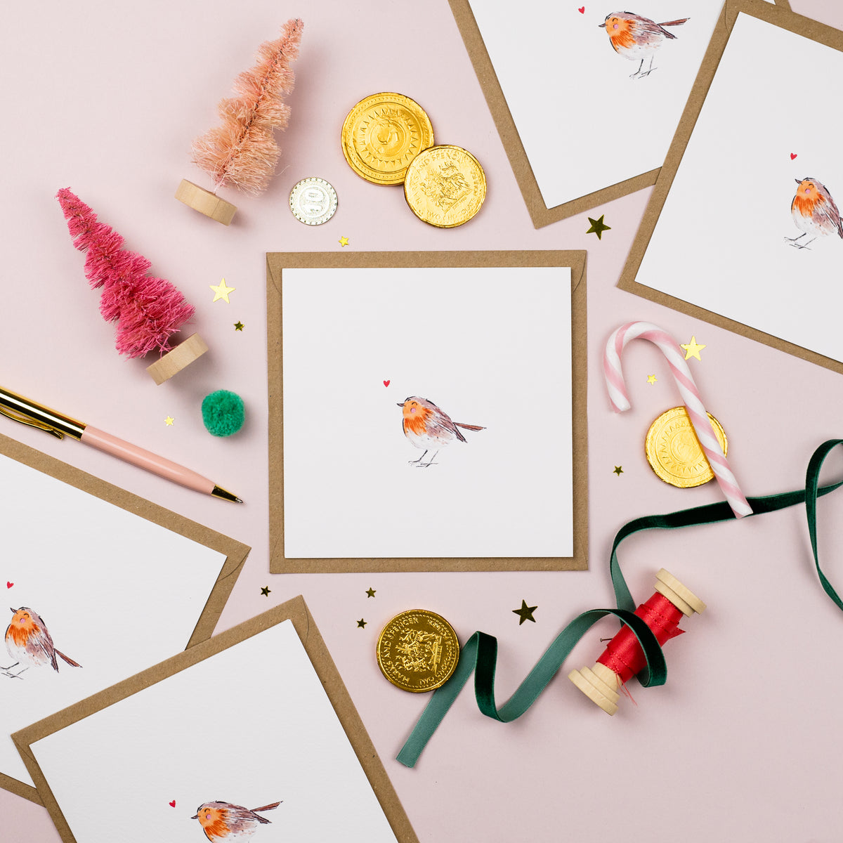 Mister Robin - 5 pack — PickledPomPom